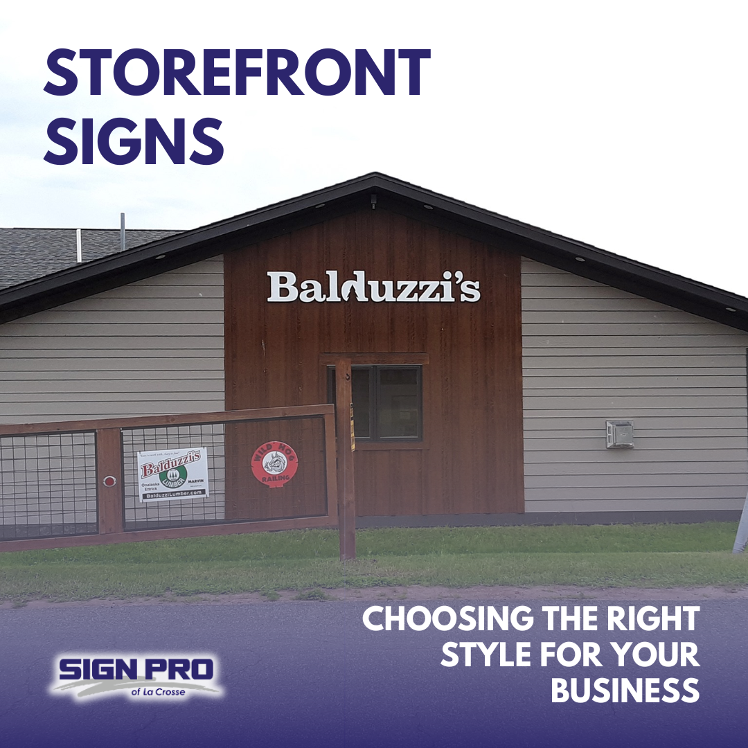 Storefront Signs: Choosing the Right Style for Your Business - Sign Pro ...